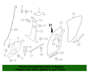 51111908077 - 1988-2025 BMW Expanding Rivet (51-11-1-908-077) | BMW of ...