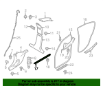 Genuine BMW 51-47-7-266-637 | Front Sill Plate | FREE Shipping on Most ...