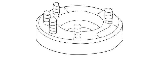 2001-2006 Mitsubishi Montero Shock Mount MR448170 | Mitsubishi Parts ...
