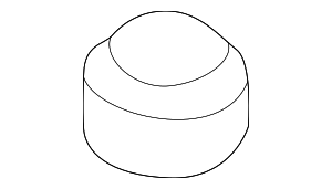 2001-2006 Mitsubishi Montero Upper Bushing MR374546 | Mitsubishi Parts ...