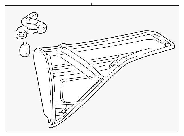 2017-2019 GMC Acadia Combo Lamp 84697835 GM | GMPartsDirect.com