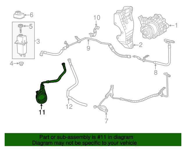 2014-2019 Ram Power Steering Oil Cooler 68101958AA | TascaParts.com
