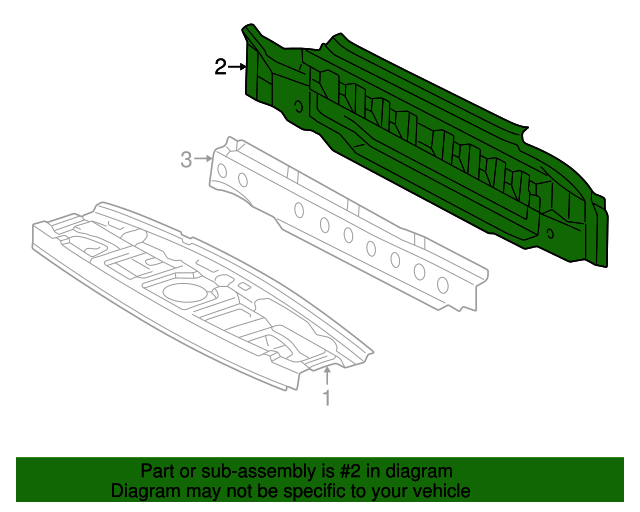 1997-2001 Lexus ES300 Panel Below Lid 58307-33080 | OEM Parts Online