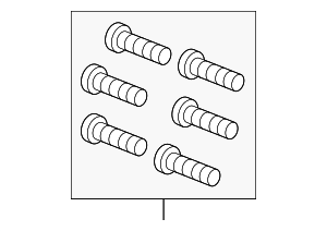 2015-2022 GM Front Wheel Hub Bolt 84141647 GM | GMPartsDirect.com