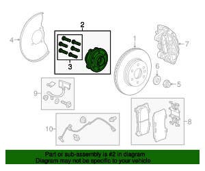 2015-2022 GM Front Wheel Hub 84681709 GM | GMPartsDirect.com