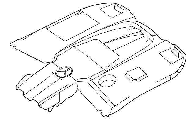 177-010-87-01 - Engine Cover 2018-2023 Mercedes-Benz | Mercedes-Benz ...