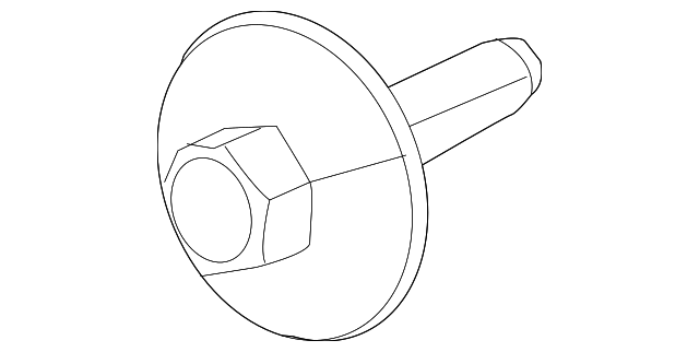 2011-2023 Fiat Accessory Drive Belt Idler Pulley Bolt 6509487AA ...