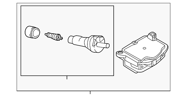 2021-2025 Nissan Tire Pressure Sensor 40700-6RA0B | My Nissan Part.com