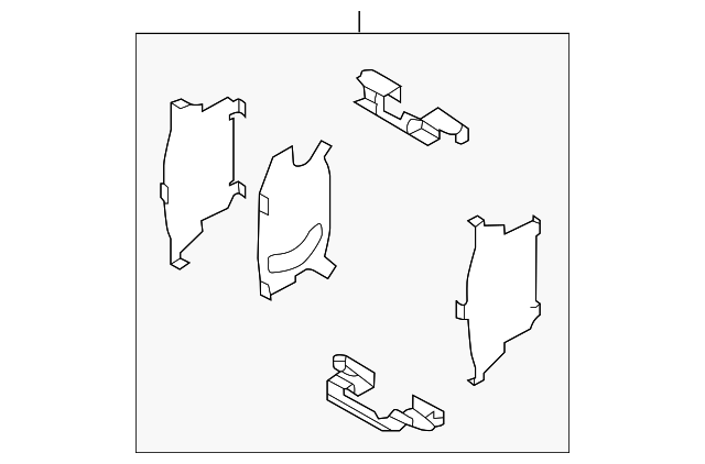 2013-2024 Nissan Hardware Kit D1080-3JA0A | Nissan Parts Plus
