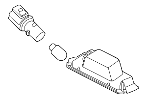 2018-2024 Hyundai License Lamp 92501-F6000 | OEM Parts Online