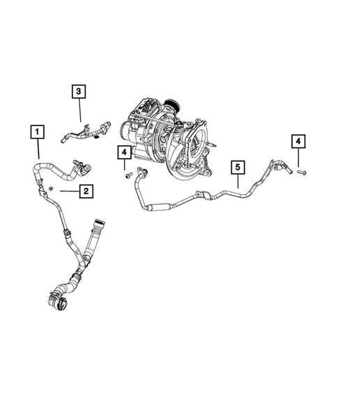 Turbo Charger Cooling System for 2020 Jeep Cherokee | Mopar eStore