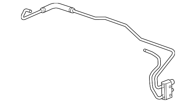 2018-2024 GM Automatic Transmission Fluid Cooler Line 84467773 GM ...