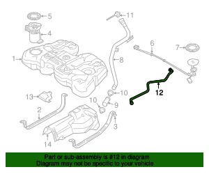 2007-2018 Volvo Vent Tube 30792935 | OEM Parts Online