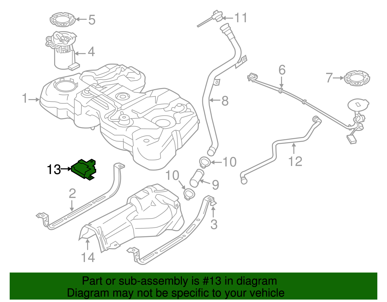2015-2018 Volvo Fuel Pump Controller 31405746 | OEM Euro Parts