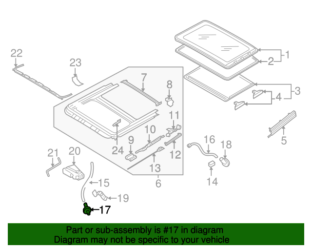 2006-2010 Volkswagen Passat Drain Hose Grommet 3C0-877-242 | VW Direct ...