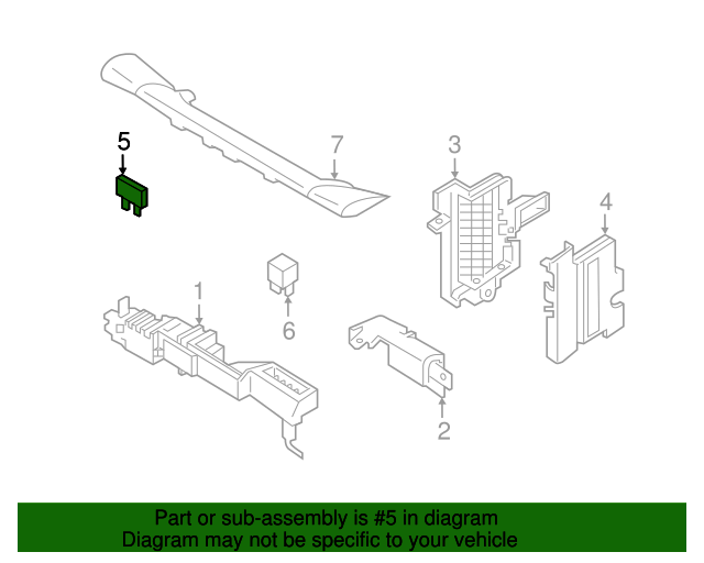 Porsche OEM Fuse Part# 999-607-084-00 | OEM Vehicle Parts