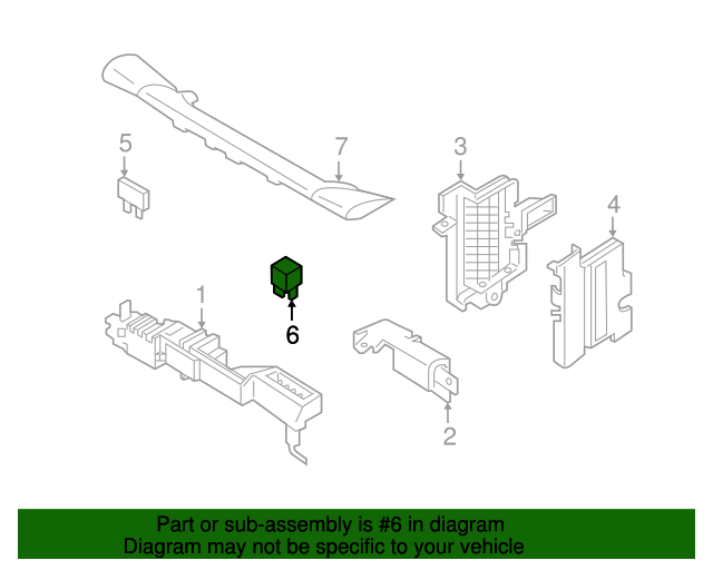 2011-2024 Porsche Relay 958-615-010-00 | Sunset Porsche Parts