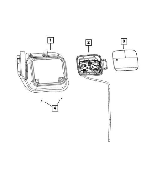 Pickup Box and Fuel Filler Door for 2023 Jeep Renegade | Mopar eStore