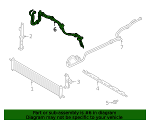 LR100585 - Cooler Pipe - 2019-2020 Land-Rover | Land Rover Parts Now