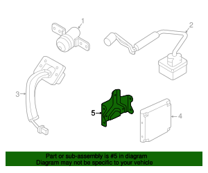 2019-2020 Nissan Murano Controller Mount Bracket 28452-5AA3A ...