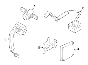 2019-2020 Nissan Murano Controller Mount Bracket 28452-5AA3A ...