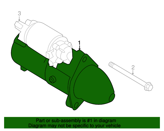 2006-2013 Hyundai Starter Motor 36100-25020 | OEM Parts Online