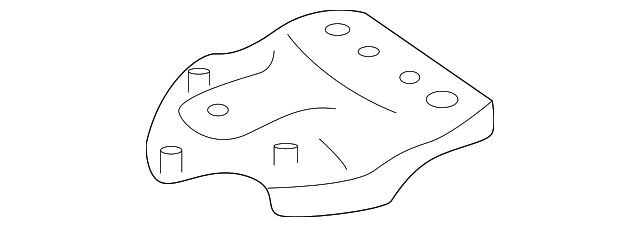 2017-2023 Subaru Mount Plate - Driver's Side (LH) 20216FL010 ...