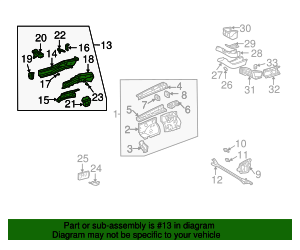 2001-2013 Toyota Highlander Rail Assembly 57027-0E906 | Toyota Parts Center