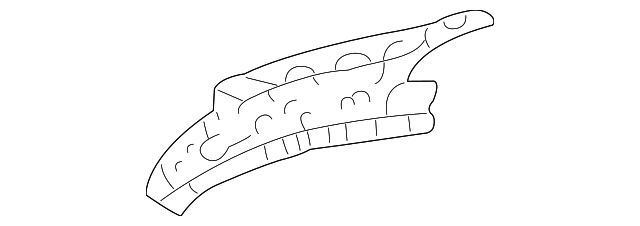 57016-0E010 - Frame Side Member Reinforcement - 2001-2013 Toyota ...