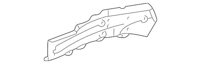 57115-0E010 - Frame Side Member Reinforcement - 2001-2013 Toyota ...