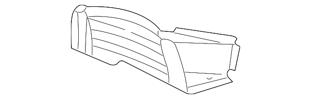 2001-2007 Toyota Highlander Torque Box 57198-48021 | Toyota Parts Center