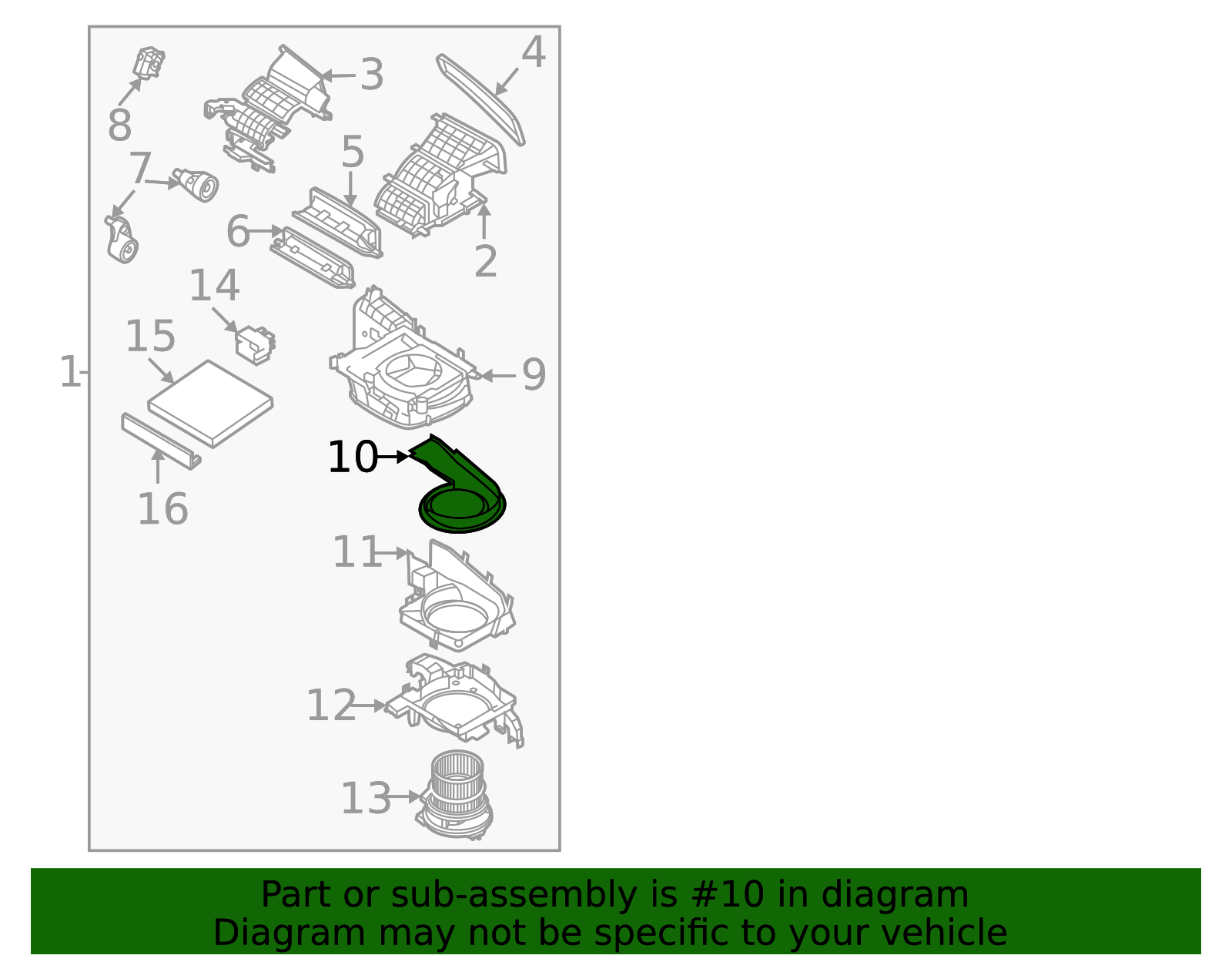 97206-R0000 - Separator 2022-2024 Kia Carnival | Kia.Parts Store