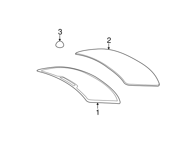 51318196166 - 1999-2005 BMW Reveal Molding (51-31-8-196-166) | BMW of ...