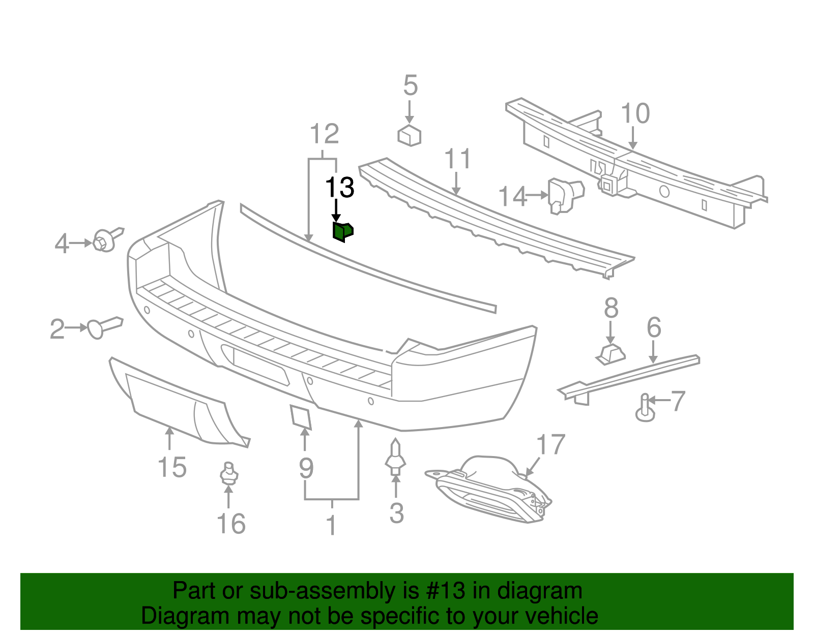 11561857 - Multi-Purpose Clip 2007-2020 GM | GMPartsNow