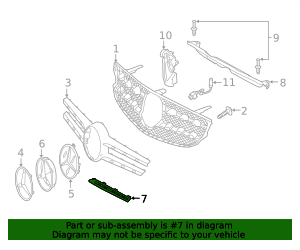 253-888-04-85-64 - Trim Molding 2016-2019 Mercedes-Benz | Mercedes-Benz ...