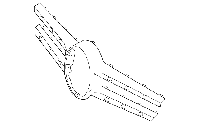 Mercedes-Benz OEM Grille Cover Part# 253-888-23-00-9982 | OEM Vehicle Parts