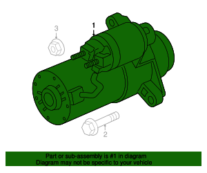 89017846 - Starter, Remanufactured 2006-2008 GM | Gateway Buick GMC Parts