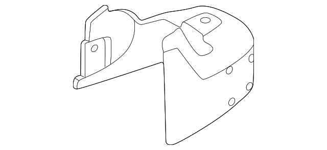 2021-2023 Ford Bronco Stone Deflector mb3z9k014a | TascaParts.com