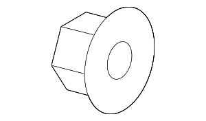 2007-2017 Nissan Strut Nut 54588-ED00A | Nissan Parts Plus