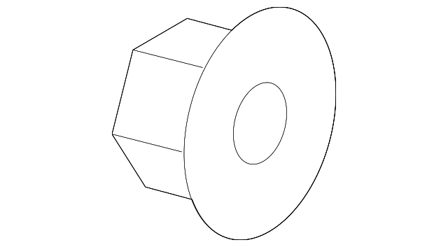 2007-2017 Nissan Strut Nut 54588-ED00A | Nissan Parts Plus