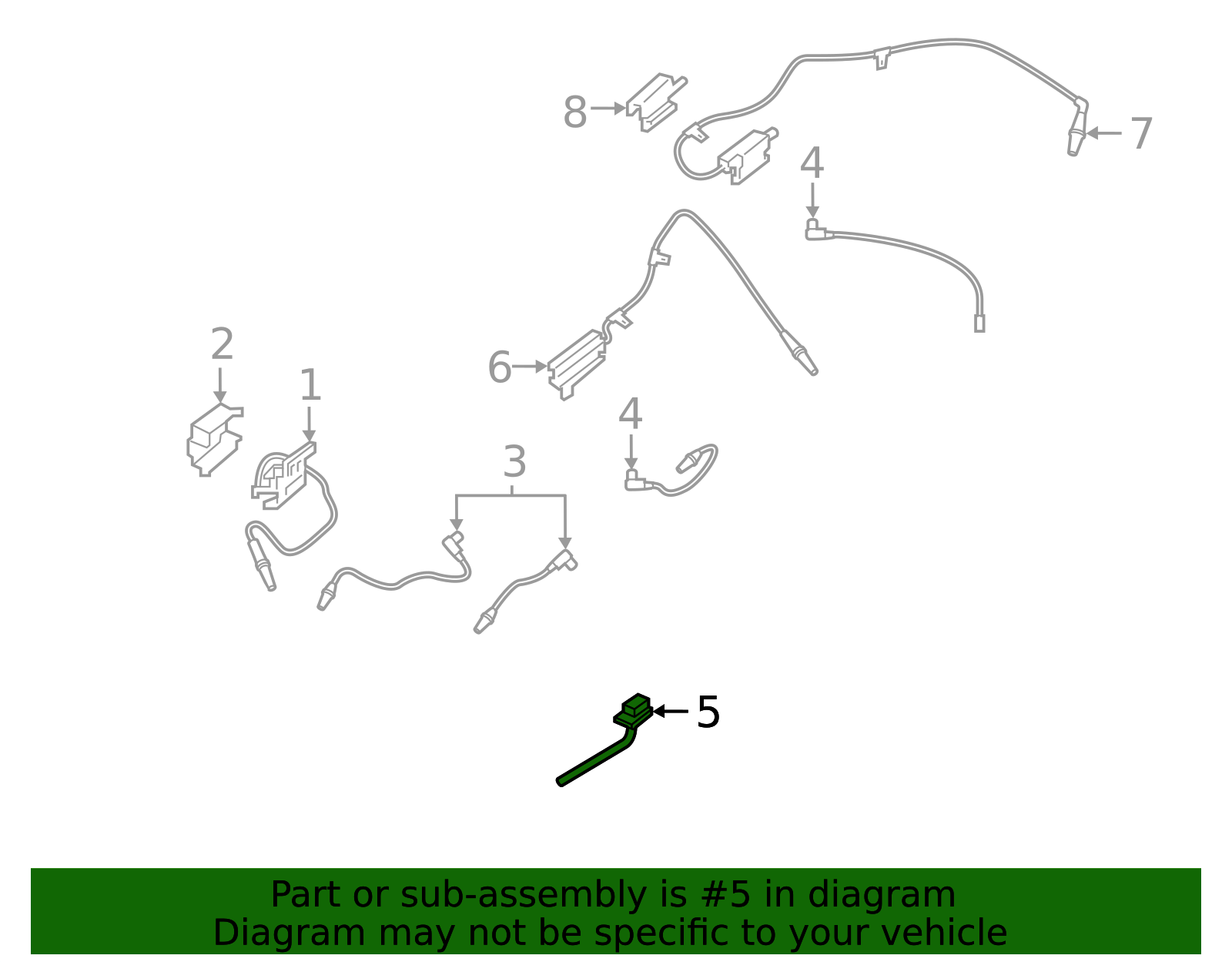 2021 Ford F-150 Motorcraft™ Diesel Exhaust Fluid (Def) Pressure Sensor ...