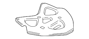 2013-2020 Porsche Reinforced Plate 981-331-261-11 | OEM Parts Online