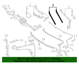 167-820-92-01 - Front Blade - 2020-2022 Mercedes-Benz | World Mercedes ...