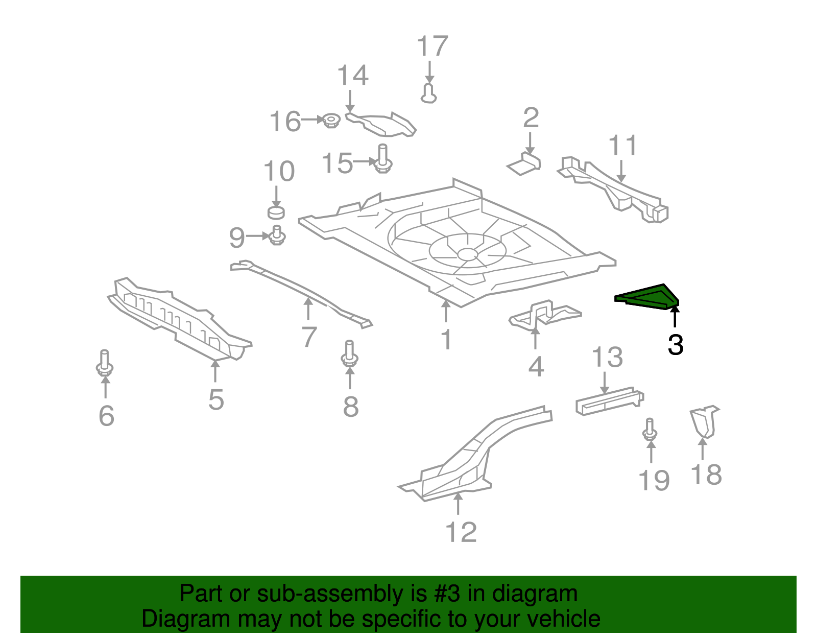 58313-12310 - 2008-2015 Scion xB - Side Panel | Toyota Parts Delivered