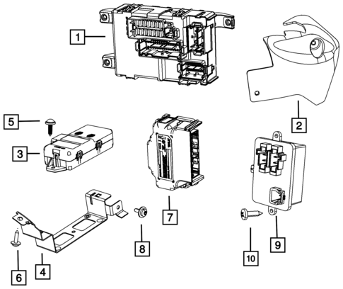Keys, Modules and Engine Controllers for 2012 Fiat 500 | Mopar Parts