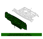 2016-2020 Kia Optima Rear Body Panel 69100-D4000 | Kia Automotive Parts