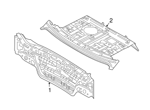 69100-D4000 - Rear Body Panel 2016-2020 Kia Optima | Kia.Parts Store