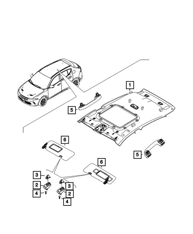2019-2024 Mopar Z-Axis Clip 68439557AA | TascaParts.com