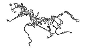 Genuine OEM Ford Part - Engine Harness MC3Z-12A581-D | Genuine OEM Ford ...