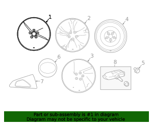 2018 Lexus Wheel 4261A-48200 | AutoNationParts.com